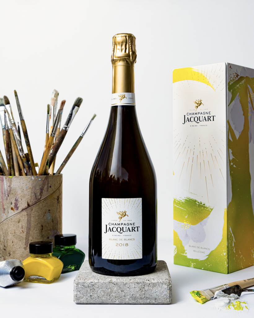 Le Champagne Jacquart fait dialoguer chardonnay et création artistique ...